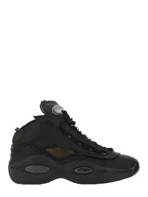 REEBOK Project 0 Tq Memory Of Leather Sneakers - Black