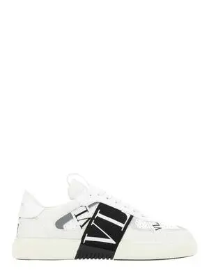 Valentino Garavani Vl7n Leather Sneakers - White