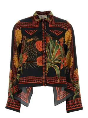 Blumarine BLUMARINE Printed Viscose Twill Shirt Printed