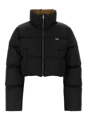 Prada PRADA Re-Nylon Down Jacket Black