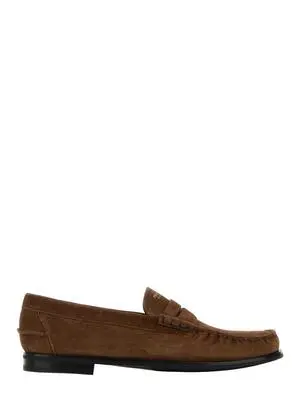 Prada Suede Loafers - Brown