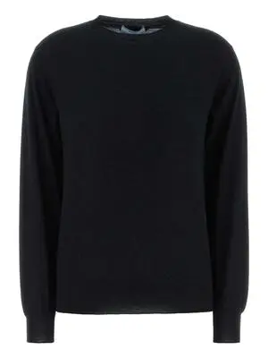 Prada 100% Cashmere Knit Sweater - Black