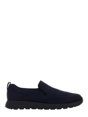 Prada T-shirt Jersey Slip-on Sneakers - Blue