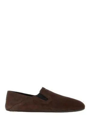 Prada Suede Loafers - Brown