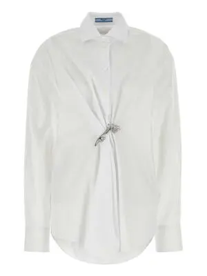 Prada Cotton Poplin Shirt - White
