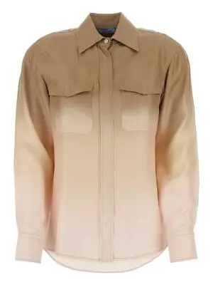 Prada PRADA Silk Twill Shirt Multicoloured