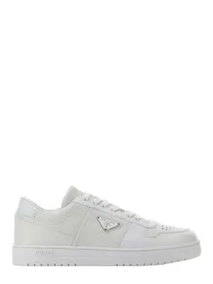 Prada PRADA Downtown Leather Sneakers White