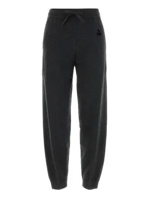 Isabel Marant Étoile Kira Cotton Blend Joggers - Grey