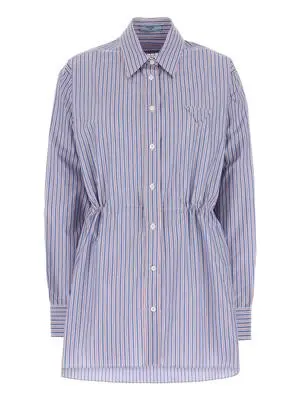 Prada PRADA Striped Cotton Poplin Shirt Stripped