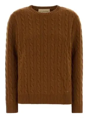 VALENTINO VALENTINO GARAVANI Ribbed Cashmere Sweater