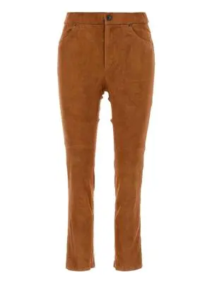 Isabel Marant Étoile Dorothea Suede Pants - Orange