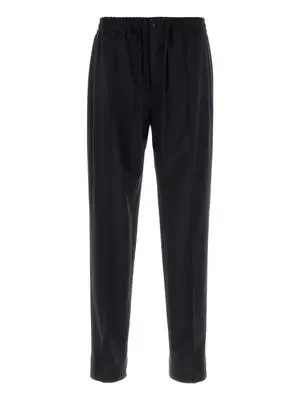 Valentino Garavani Wool Blend Tailored Dress Pants - Blue