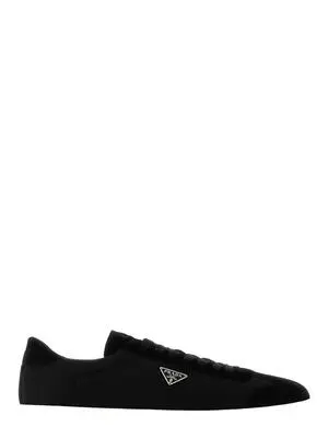 Prada PRADA Re-Nylon And Suede Sneakers Black