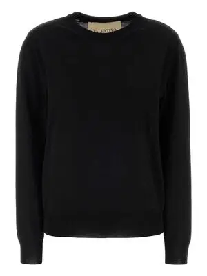 Valentino Garavani Virgin Wool Sweater - Black
