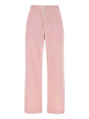 Marni Wide Leg Denim Jeans - Pink