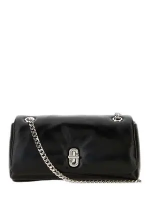 MARC JACOBS Marc Jacobs Leather Shoulder Handbag With Silver-Tone Hardware