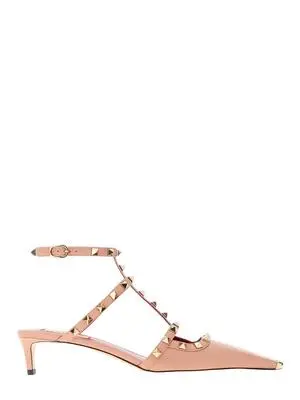 Valentino Garavani Rockstud Leather Pumps - Pink