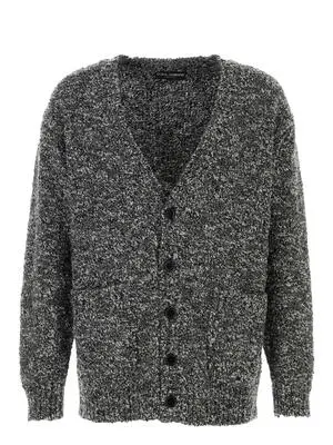 Dolce & Gabbana Dolce & Gabbana Two-Tone Wool-Blend Cardigan Multicoloured