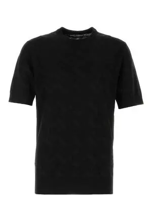 Dolce & Gabbana Silk Knit Sweater - Black