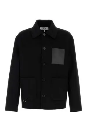 LOEWE LOEWE Wool-Cashmere Blend Tailored Jacket