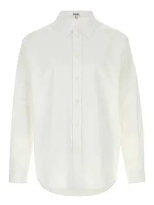 Loewe Cotton Poplin Shirt - White