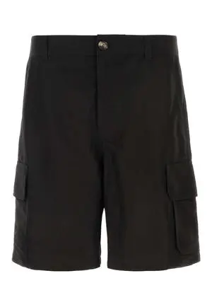 Loewe Canvas Bermuda Shorts - Black