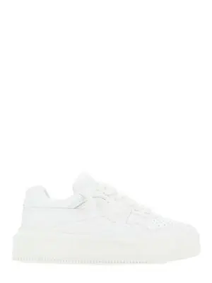 Valentino Garavani One Stud Xl Nappa Leather Sneakers - White