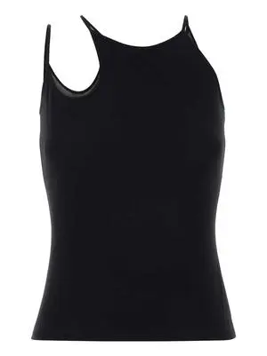 Alexander McQueen Mesh Tank Top - Multicoloured