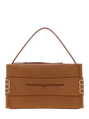 JW Anderson JW Anderson Loafers Mini Handbag In Bovine Leather Camel
