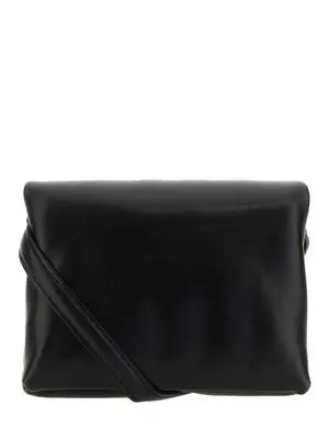 Marni Mini Clutch Bag With Shoulder Strap - Black