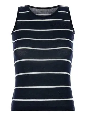 BALENCIAGA BALENCIAGA Striped Knit Tank Top