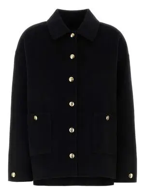 ANINE BING Luca Cashmere Blazer Jacket - Black