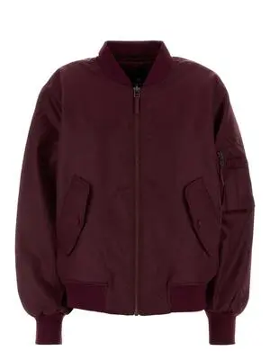 ANINE BING ANINE BING Leon Bomber Jacket In Polyester Purple