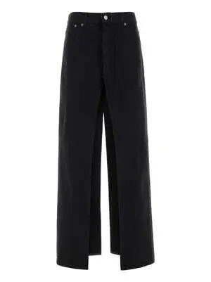 HAIKURE Gana Denim Skirt - Black