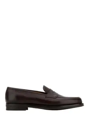 EDWARD GREEN Pimlico Leather Loafers - Brown