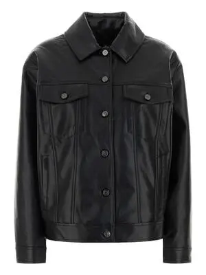 ANINE BING Rory Leather Jacket - Black