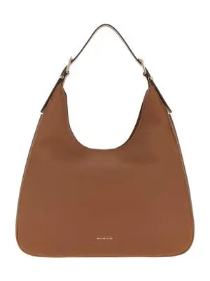 Michael Kors Leather Nolita Shopping Handbag - Camel