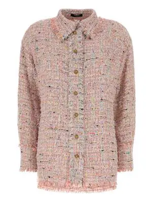 Balmain Textured Tweed Shirt - Multicoloured