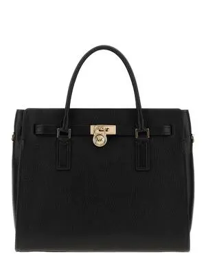 Michael Kors Hamilton Moderne Handbag, 35 Cm X 31 Cm X 17 Cm - Black