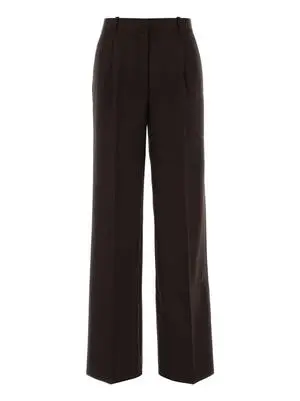 ANINE BING ANINE BING Polyester-Wool Blend Palazzo Pants