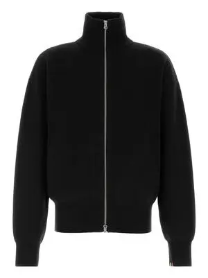 Extreme Cashmere Zip-up Cashmere Cardigan - Black