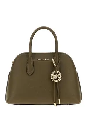 Michael Kors Freddie Mini Leather Handbag - Green