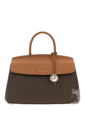 MICHAEL KORS MICHAEL BY MICHAEL KORS Canvas Hamilton Handbag With Gold-Tone Hardware