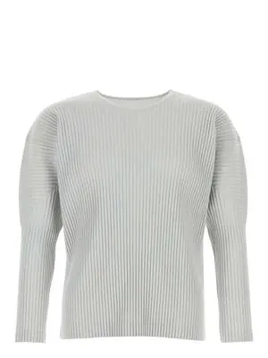 Issey Miyake Homme Plissé Ice Polyester T-shirt - White