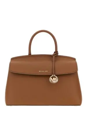 Michael Kors Hamilton Leather Handbag - Brown