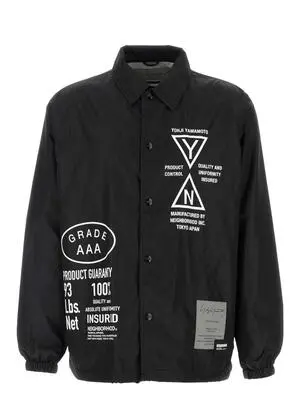 Yohji Yamamoto Nylon Windbreaker Jacket - Black