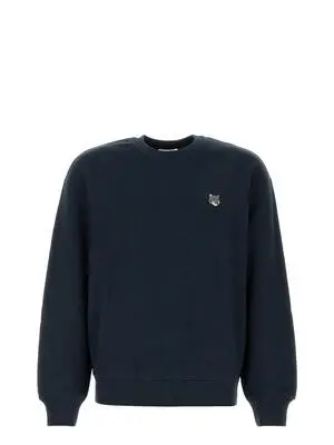 Maison Kitsuné Organic Cotton Sweatshirt - Blue