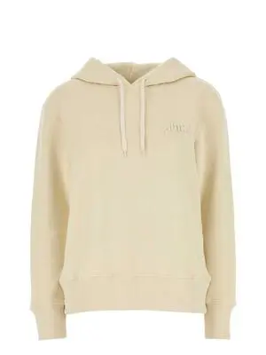 AUTRY Cotton Main Sweatshirt With Hood - Yellow