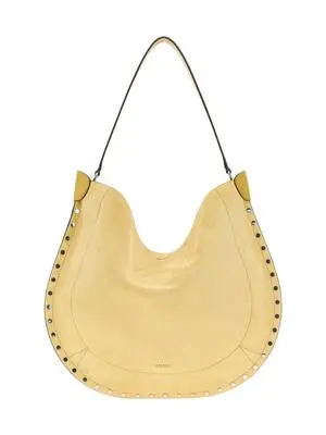 Isabel Marant Étoile ISABEL MARANT Suede Shopping Handbag Yellow