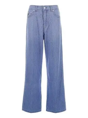 LOIS Embellished Denim Jeans - Light Blue